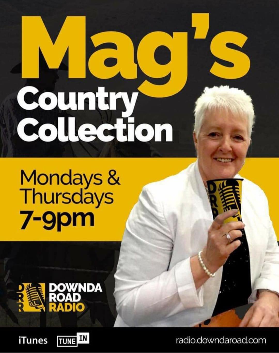 Mags McGagh/Downda Road Radio – On The Right TRAX
